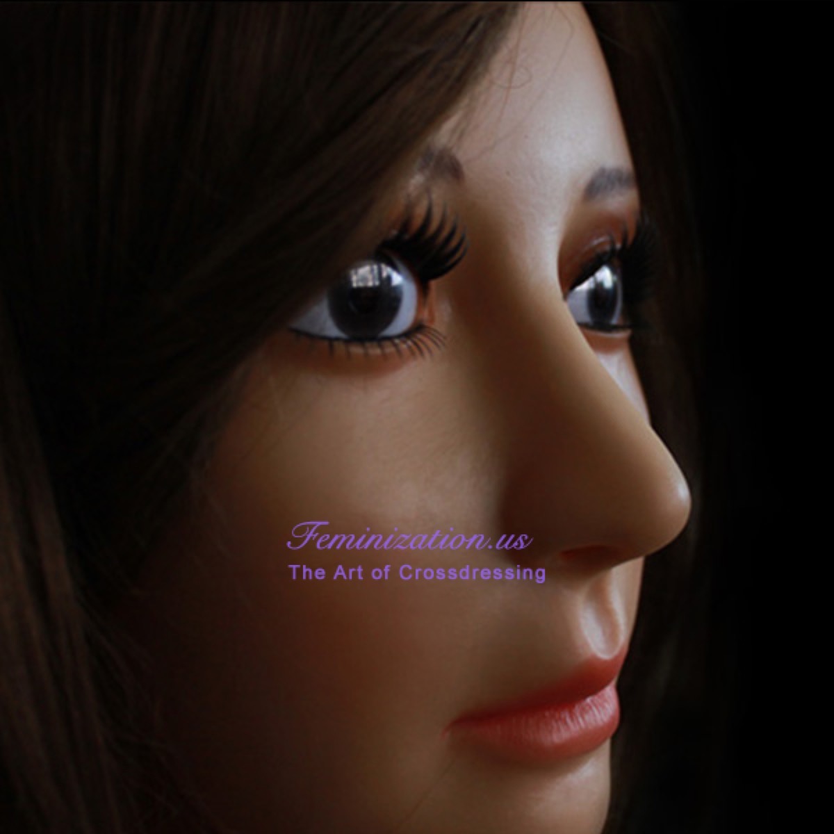 Semi Mask Lily - feminization.us - The Art of Crossdressing