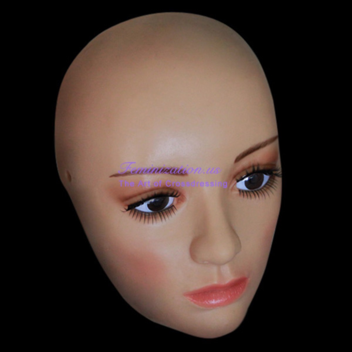 Semi Mask Monica Crossdresser - feminization.us - The Art of Crossdressing