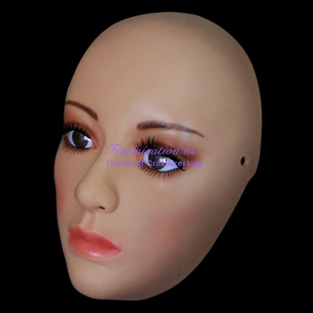 Semi Mask Monica Crossdresser - feminization.us - The Art of Crossdressing