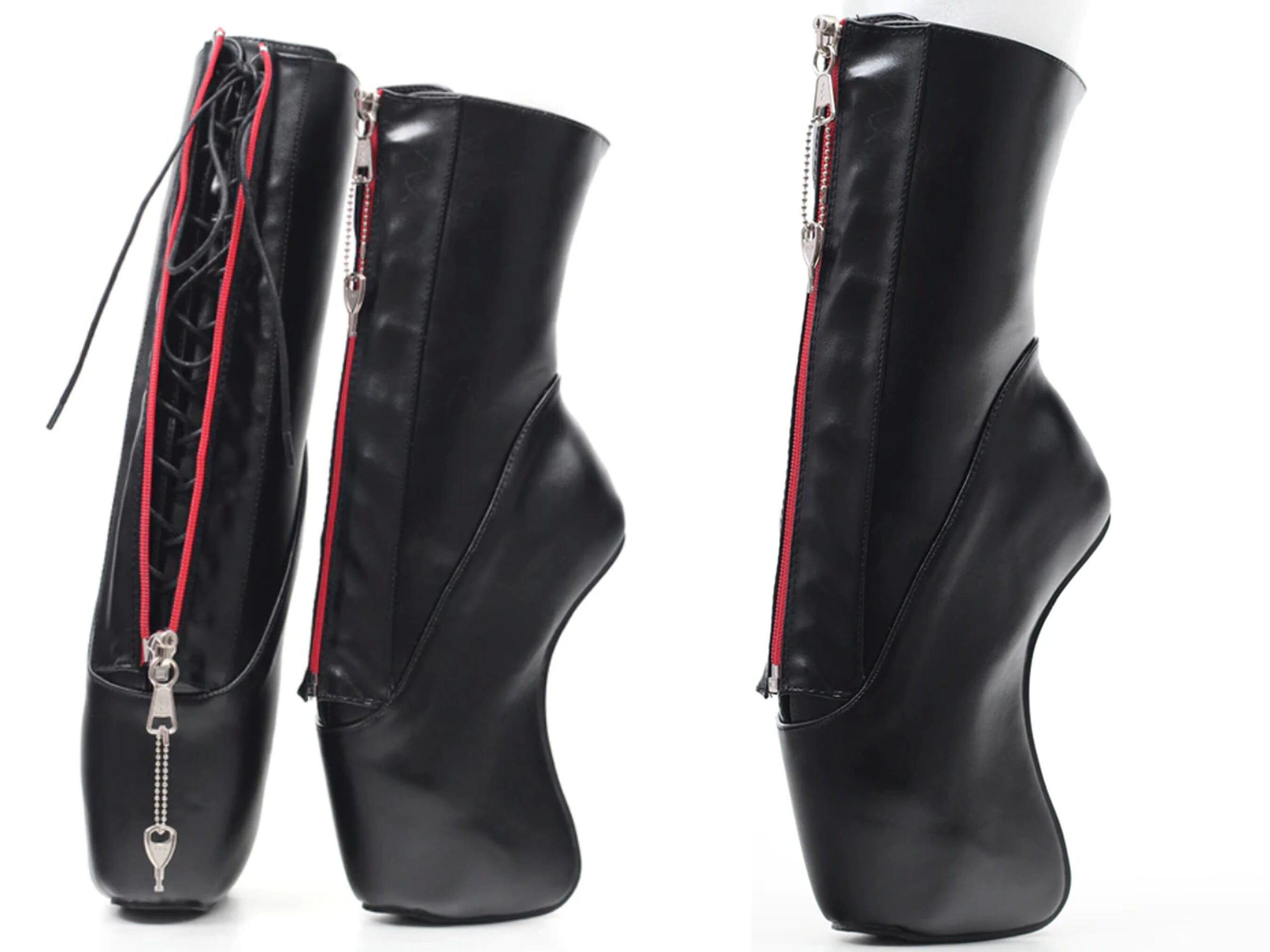 Lockable Hoof Shoes Mens Hoof Boots Hoof High Heel Sissy Training ...