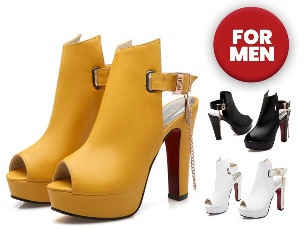 Transgender MTF Crossdresser Drag Queen Shoes, Pee - feminization.us ...